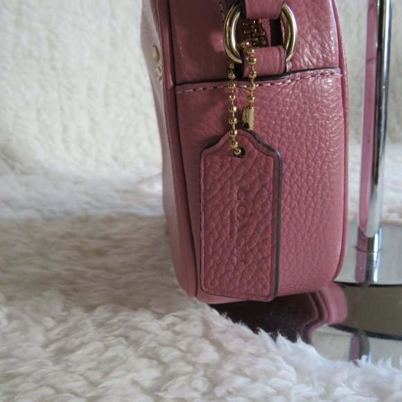 Coach | Bags | Coach Leather Mini Jamie Camera Bag True Pink | Poshmark